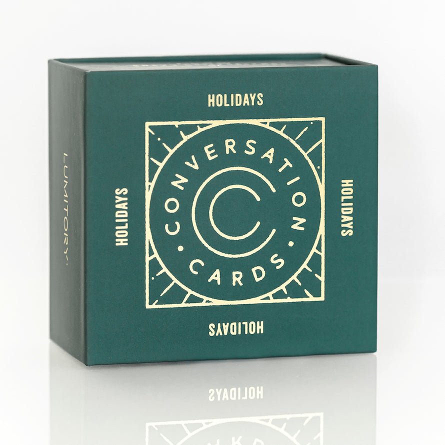 Holidays Conversation Cards - Holiday Conversation Card Game – Lumitory