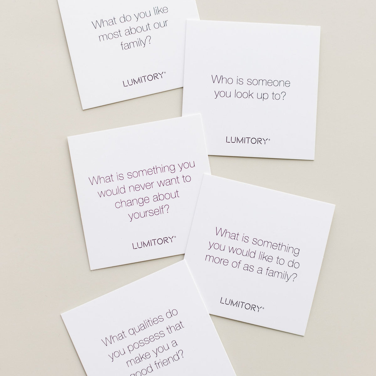Family Conversation Cards - Family Conversation Starter Game – Lumitory
