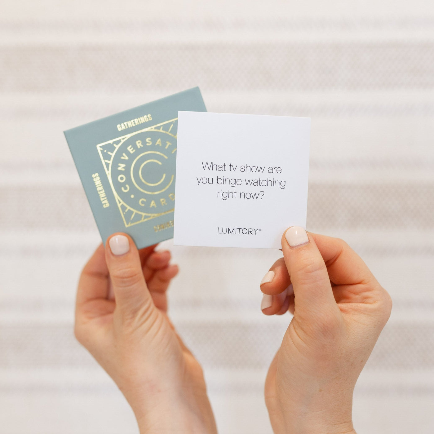 Gathering Conversation Cards - Family and Friends Card Game – Lumitory