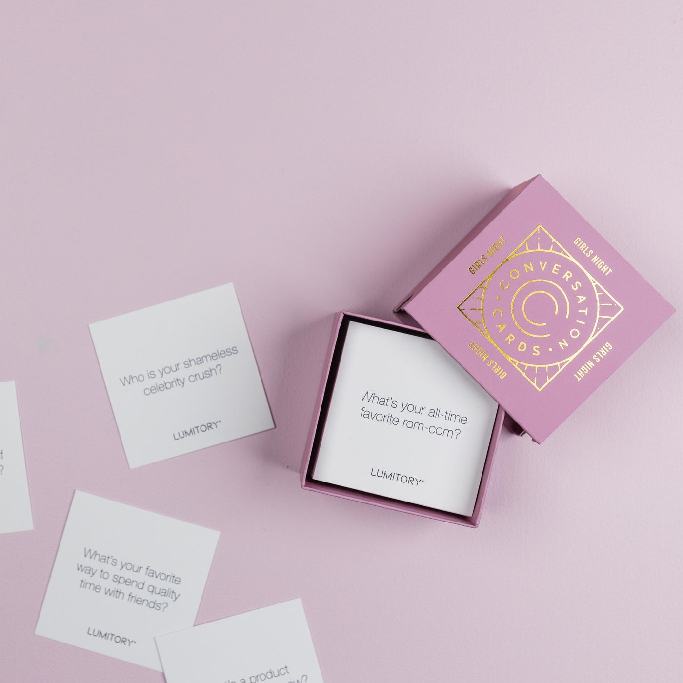 Girls Night Conversation Cards – Lumitory