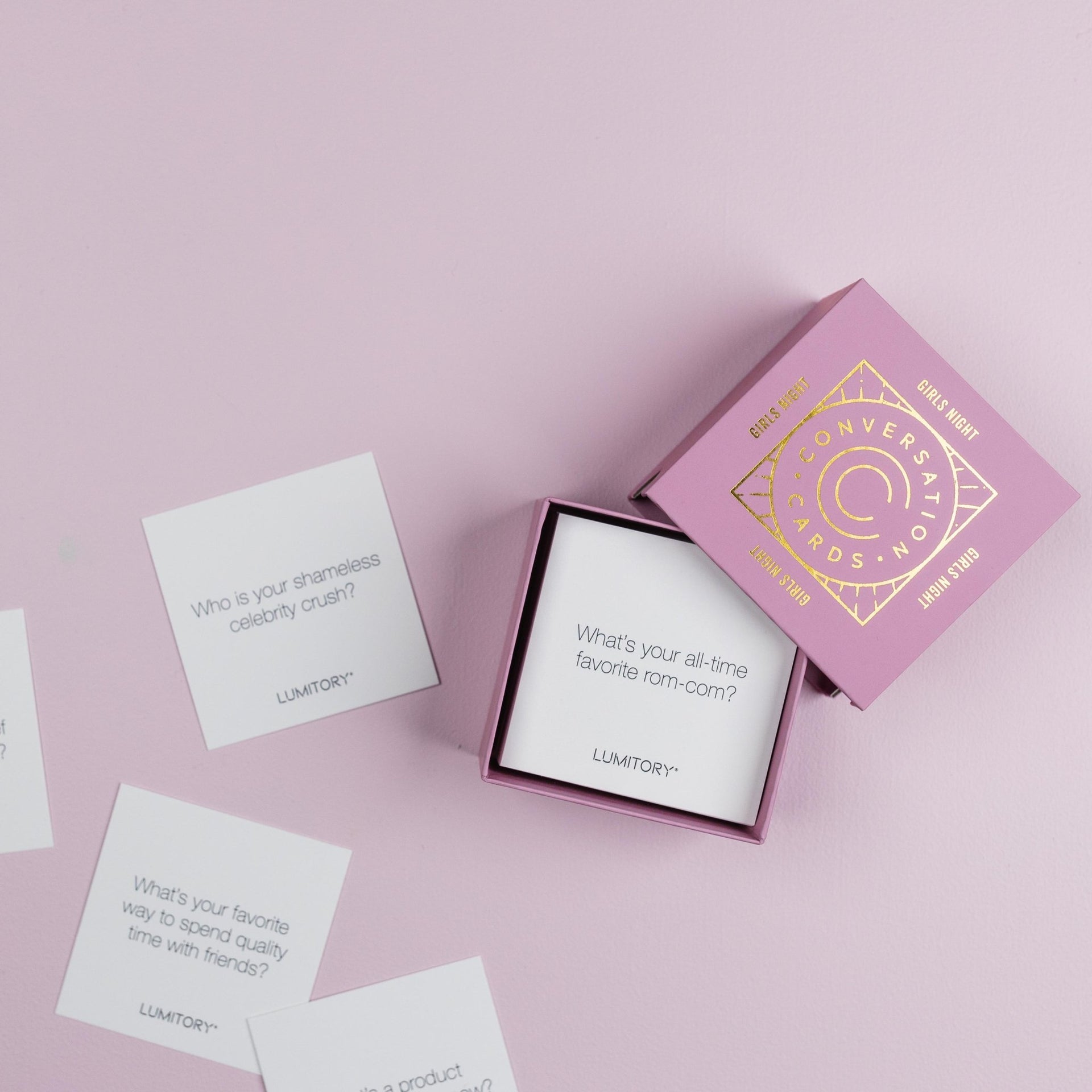 Girls Night Conversation Cards – Lumitory