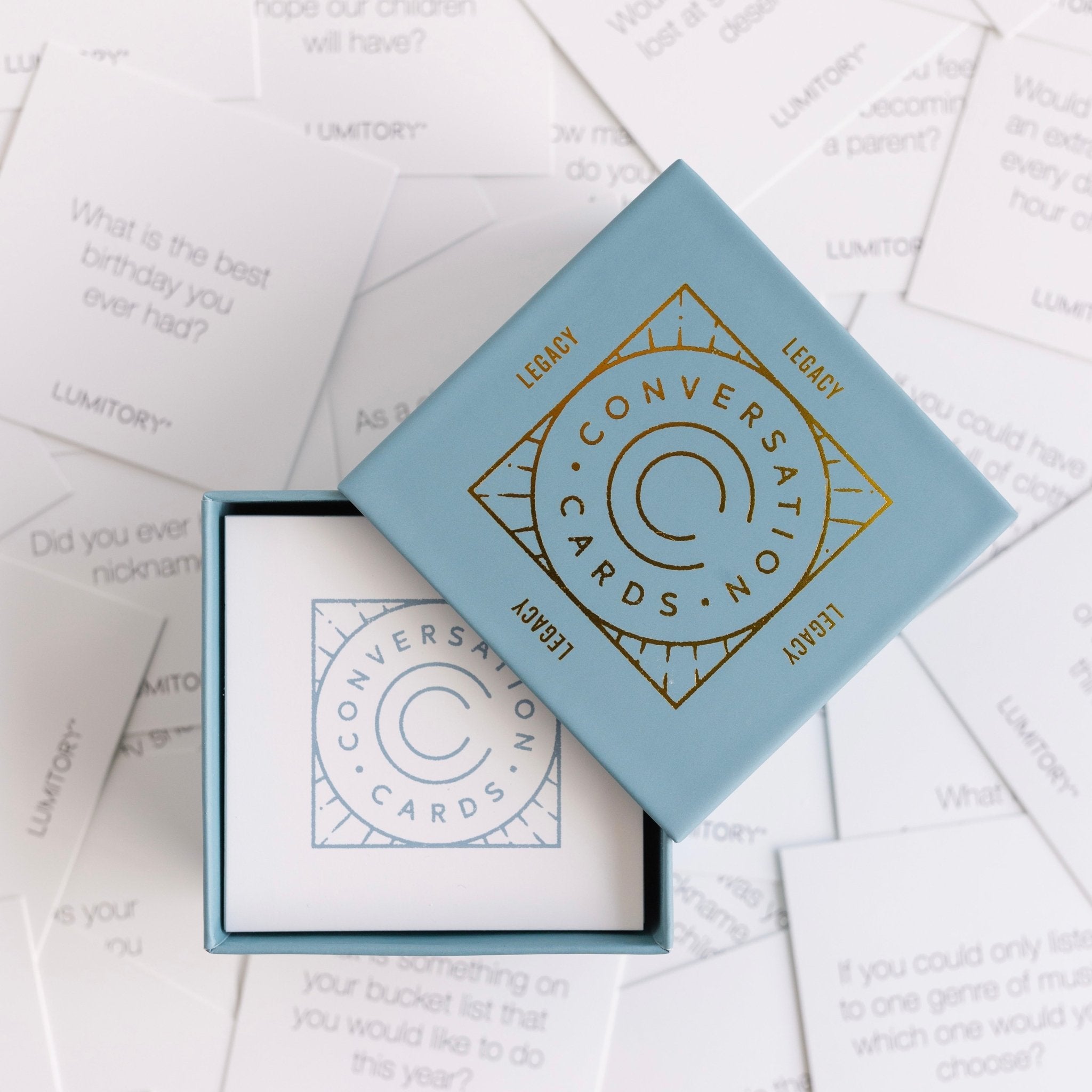 Lumitory Conversation Cards - Conversation Starter Card Game