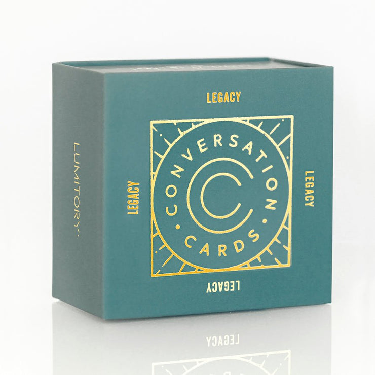 Lumitory Conversation Cards - Conversation Starter Card Game