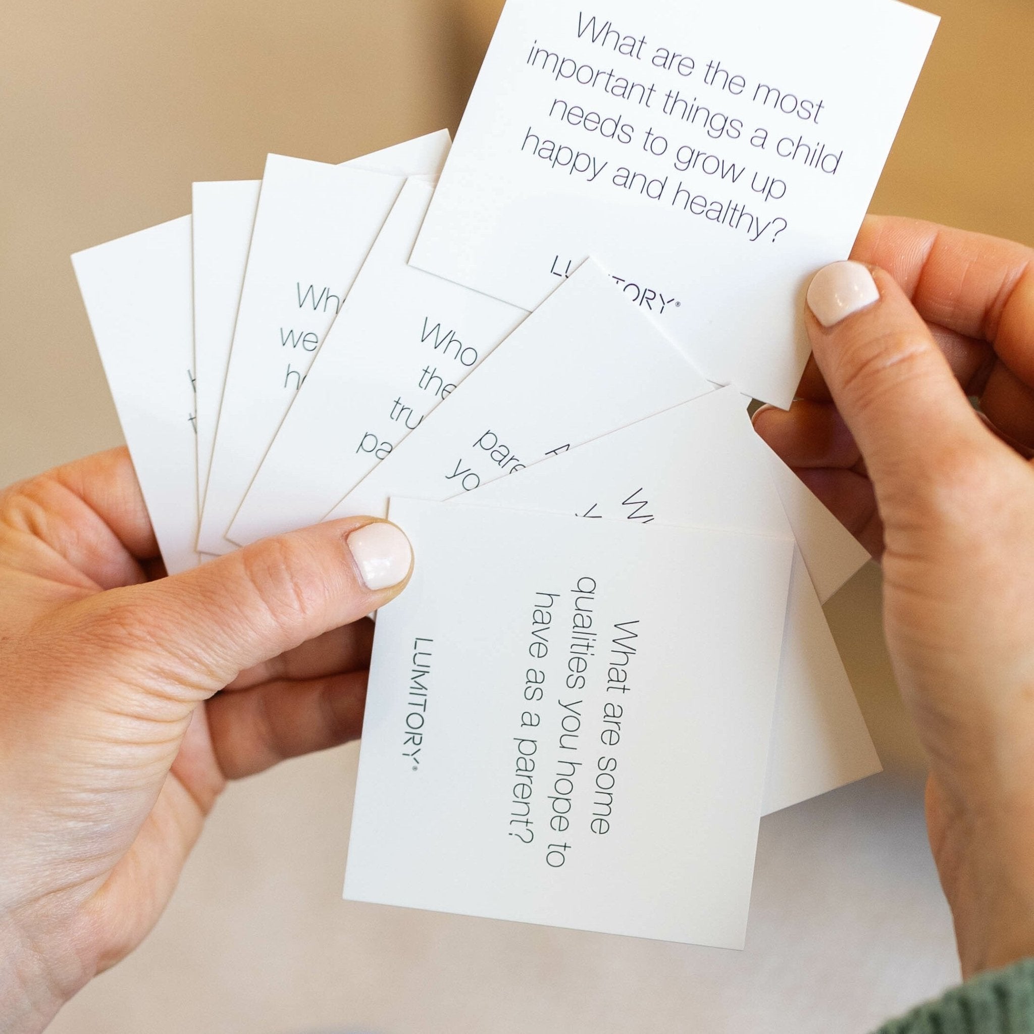 New Parents Card Game - Question Card Game For Parents – Lumitory